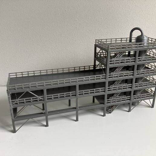 🌿 N Scale Chemical Plant Installation・ STL File for 3D printing・Cults