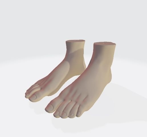 🦶 feet model 3d feet mannequin・ STL File for 3D printing・Cults