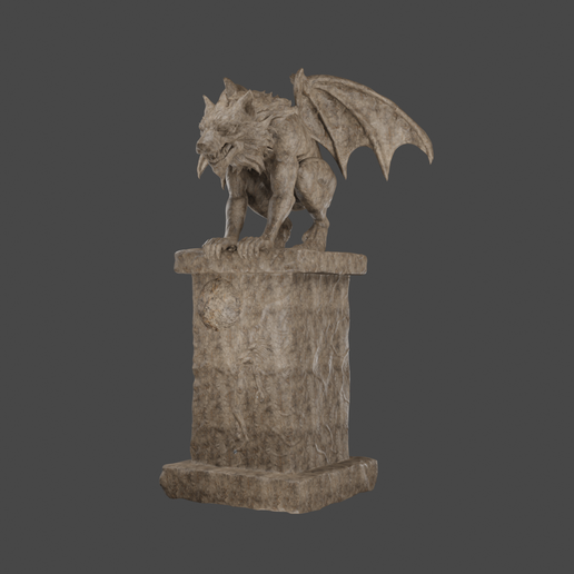 STL file Werewolf Gargoyle Gargola Lobuna 🐺 ・Model to download and 3D ...