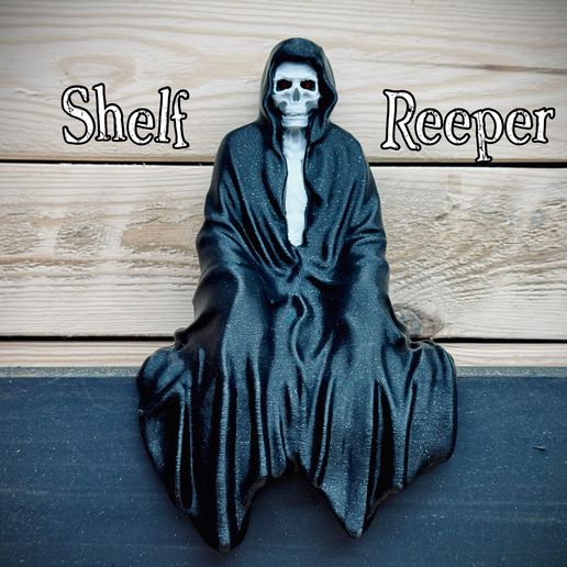 💀 Shelf Reeper・ STL File for 3D printing・Cults