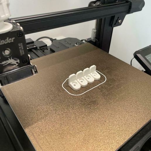 3D file Shelf Holder for closet 🧹 ・3D printer design to download・Cults