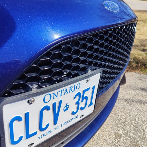 🚙 Licence Plate Bracket Ford Fiesta ST MK7/7.5・ STL File for ・Cults