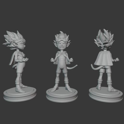 👾 BEELZEBUB - SANDLAND・ STL File for 3D printing・Cults