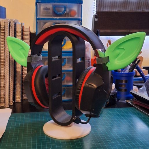 👺 goblin ears for headphones・ STL File for 3D printing・Cults