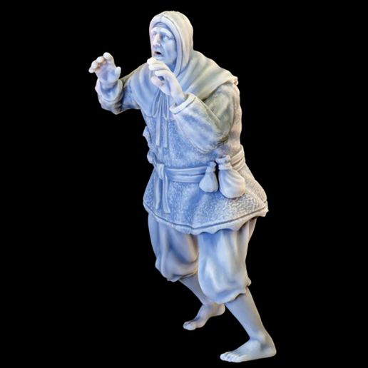 STL file Scared Commoner - Not Your Average Trading District Vol. III 😱 ...