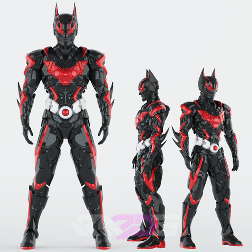 🎭 Batman Beyond revoltech・ 3D File for 3D printing・Cults