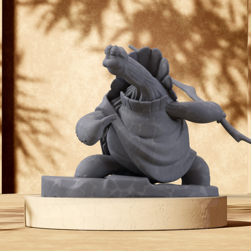 🐼 Master Oogway from Kung Fu Panda 3D print model・ OBJ File for ・Cults