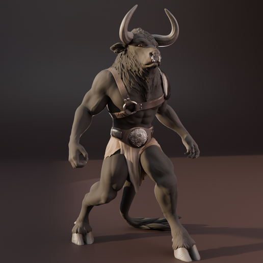 realistic minotaur