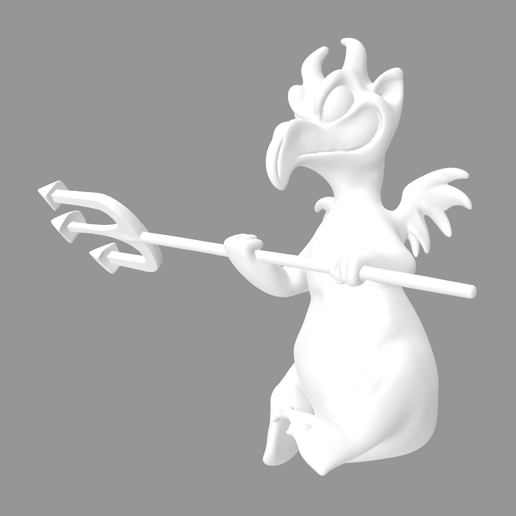 😈 Mr. Toad's Wild Ride Devil・ STL File for 3D printing・Cults