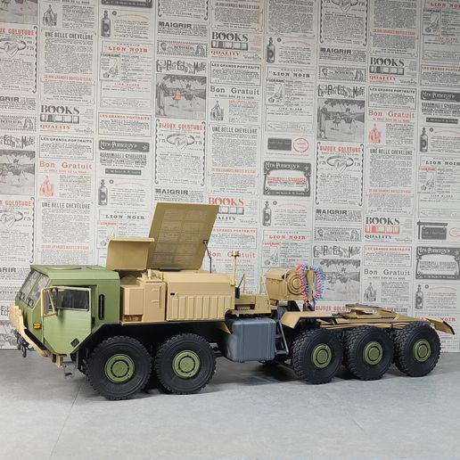 🚜 Oshkosh LVSR MKR16 Tractor・ 3D File for 3D printing・Cults