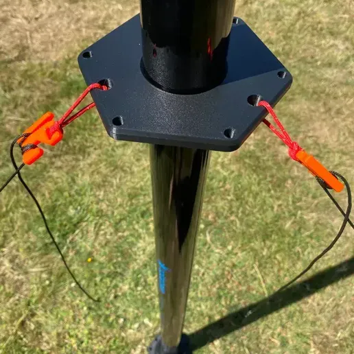 📻 Spiderbeam 12m Mast - HAM RADIO・Archivo STL para Impresión 3D・Cults