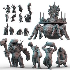 Download 6 3D models from Goblins 1 listed by PrintMyMinis • 3D printer ...