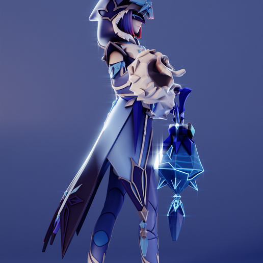 🧙 Cryo Cicin Mage | Genshin Impact・ 3D File for 3D printing・Cults