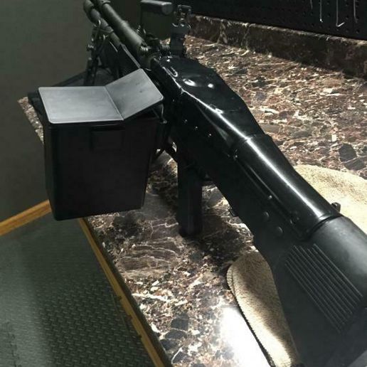 📦 M60 CAPCO Style box mag・ STL File for ・Cults