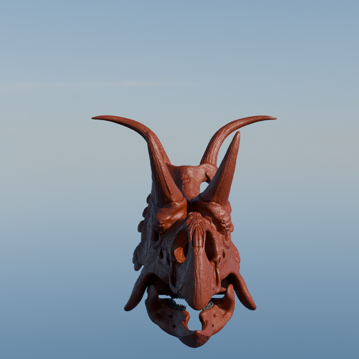 💀 Diabloceratops Eatoni Skull 20cm 3d model 3d print・ STL File for 3D ...