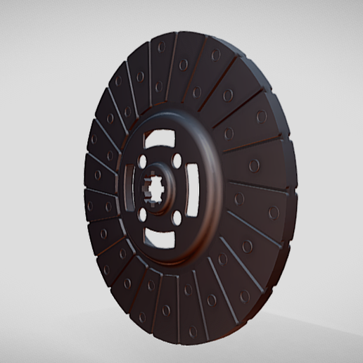 Free STL file CLUTCH PLATE 🛞 ・3D printer design to download・Cults