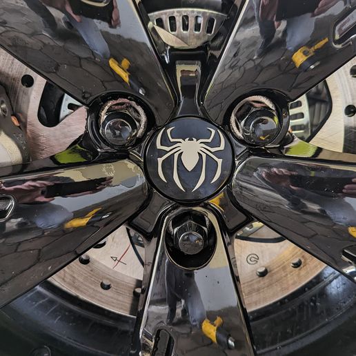 🥫 Can Am Spyder wheel hub caps Spider・ STL File for ・Cults