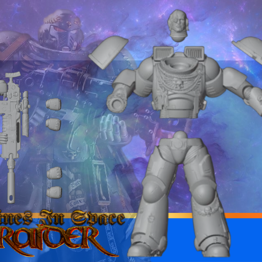🫡 Raider Soldier・ STL File for 3D printing・Cults