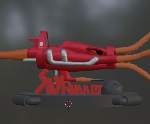 👾 Sky-Runner Silverhawks・Archivo STL para Impresión 3D・Cults