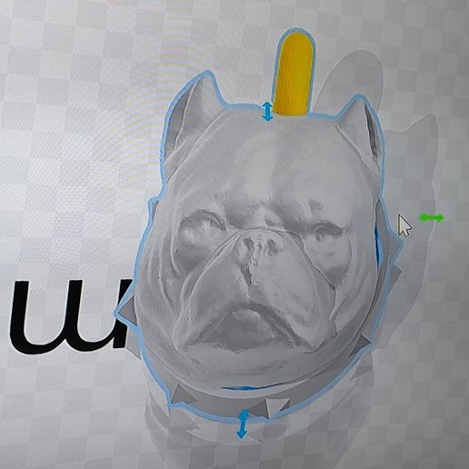 🔑 American Bully key ring・ STL File for ・Cults
