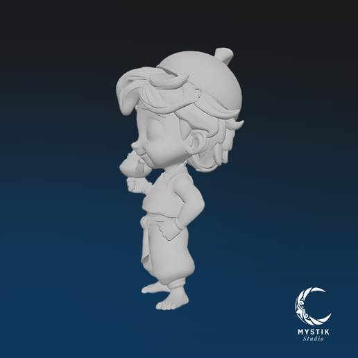 Aladdin Chibi - The Prince of Agrabah in Miniature Version 🕌Aladdin ...
