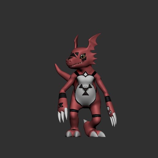 🐉 Guilmon Evolution Pack・ STL File for 3D printing・Cults