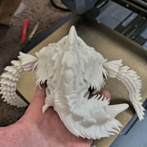 👹 Monster Hunter Wilds - Flexi Arkveld・ STL File for 3D printing・Cults