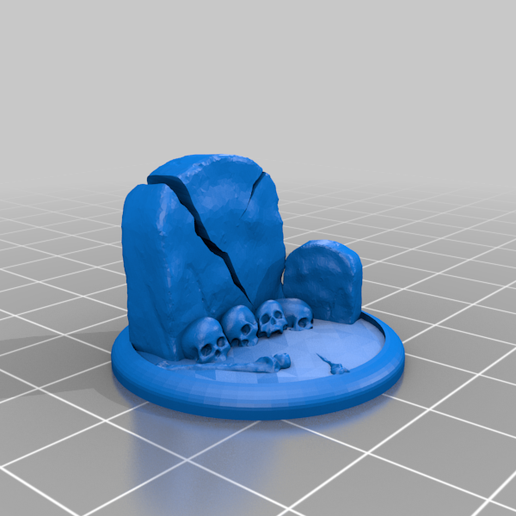 🎲 Objective Markers - Gravestones for Fantasy games・Free STL File for ...