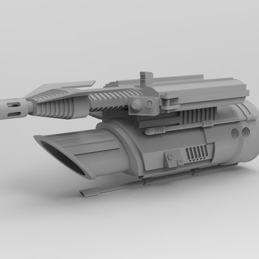 OBJ file Robocop Gun 🔫 ・3D printable model to download・Cults