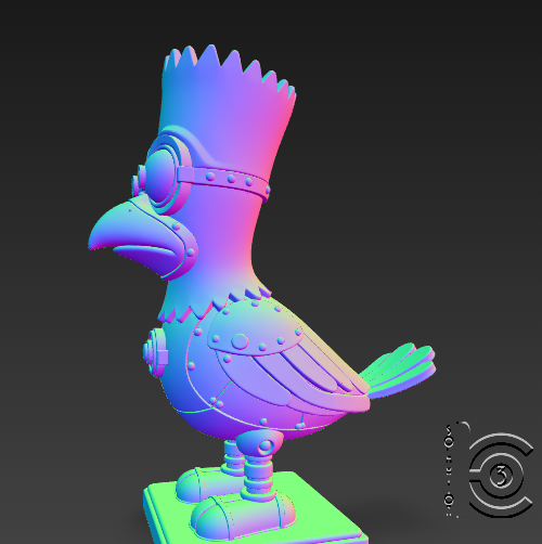 🎁 Bart Quack - Clockwork Troublemaker Edition・ STL File for 3D printing ...