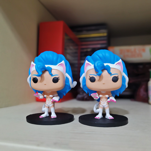 🐱 FELICIA DARKSTALKERS CAPCOM FUNKO POP TOYART・3D Print with the ...