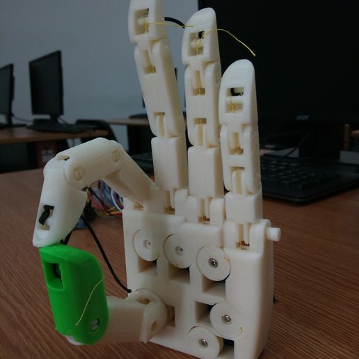 Robotic Hand V2 EPS Biomecanique Bionic mechanical hand robotised ...