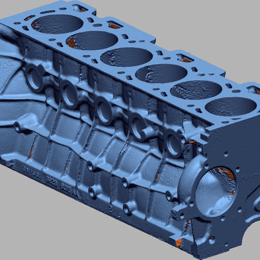 3D file Ford Barra Engine Block 3D Scan 🚙 ・3D print model to download・Cults