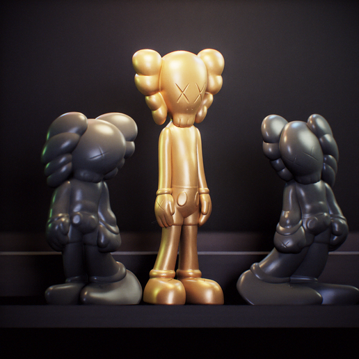 🦸‍♀️ Kaws Perspective nightmare Pack x 3 models - kaws Perspective ...