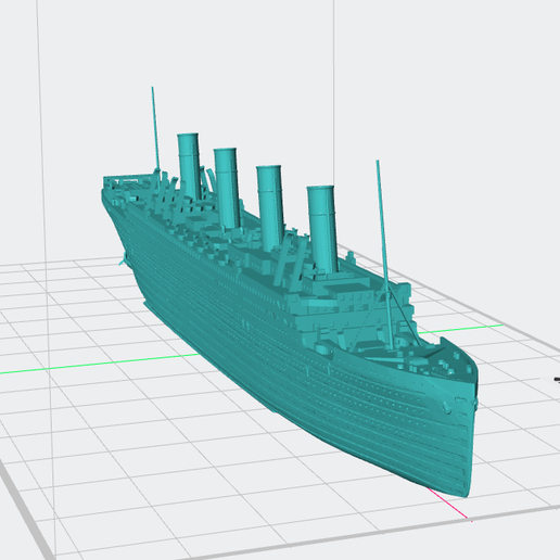 🛞 Titanic・ STL File for 3D printing・Cults