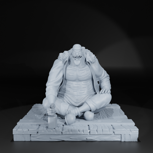 Archivo 3D Marshall D. Teach- BlackBeard - UNA PIEZA - IMPRESIÓN 3D 👾 ...