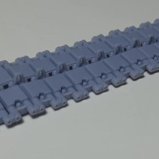 🛤️ Movable T-158 Tracks for Abrams and K2・ STL File for 3D printing・Cults