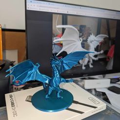 3D printed objects made with PLA silk bleu-vert filament・Cults