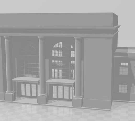 🚉 Modular HO Union Station・Free 3D File for ・Cults