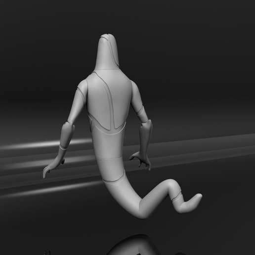 👽 Ghostfreak - Ben 10 Ultimate Alien 3d Printable STL・ 3D File for 3D ...
