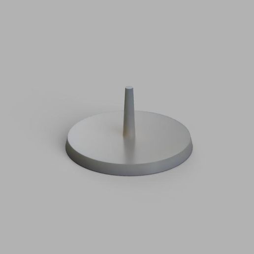 🎲 Tiny Flying Speeder Stand・Free STL File for 3D printing・Cults