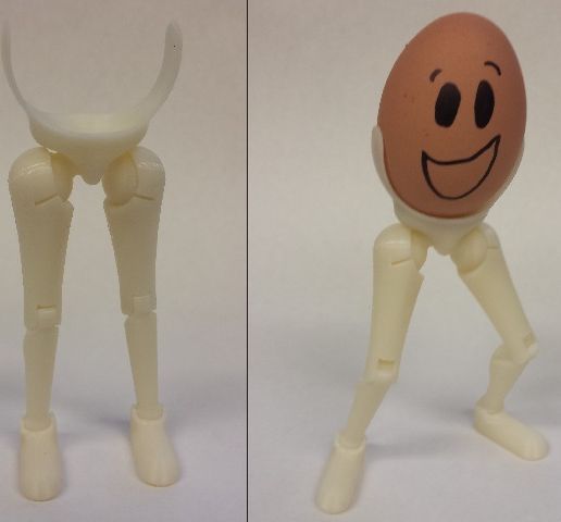 🥚 Legs for Eggs・Free 3D File for ・Cults