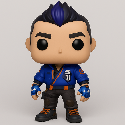 🎲 Funko Yoru Valorant・ STL File for 3D printing・Cults