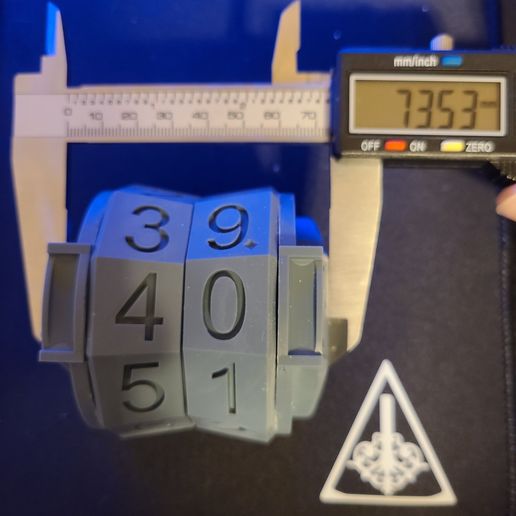🧲 BIG MTG Magnetic Life Counter・ STL File for 3D printing・Cults