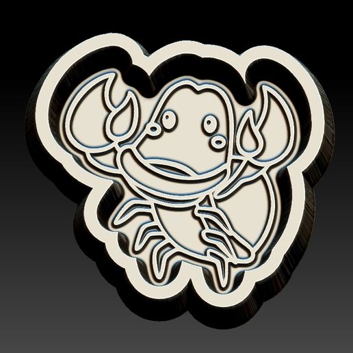 🧜‍♀️ The Little Mermaid Sebastian BATH BOMB MOLD , Hybrid Mold・ STL ...