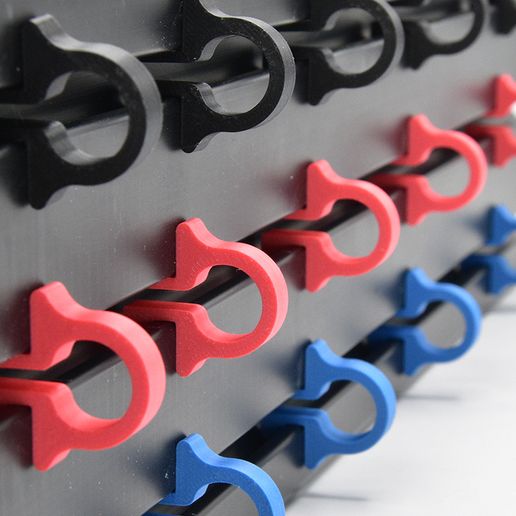 🔌 Cable Managent Clips for Extrusion Profile Sim Rig・ STL File for 3D ...