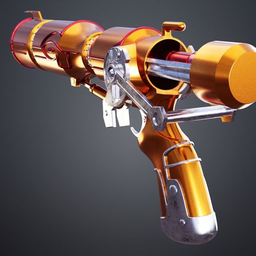 ⭐ Outlaw Star - Starwind's Caster gun・ 3D File for 3D printing・Cults