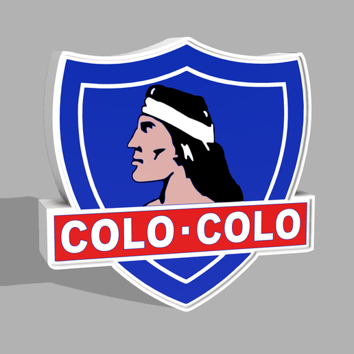 🇨🇱 LED POSTER " COLO - COLO " - LED POSTER - CHILE・Archivo STL para ・Cults