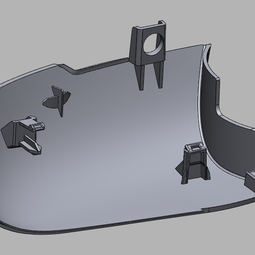 STL file Mitsubishi L200 cover plate ⚙️ ・Model to download and 3D print ...