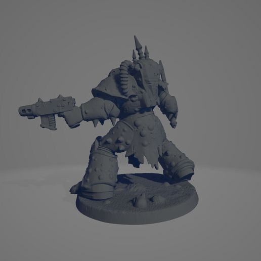 🎲 Skullmaw Enforcer - Blightbound Covenant (Corrupt Captain STL, Pre ...
